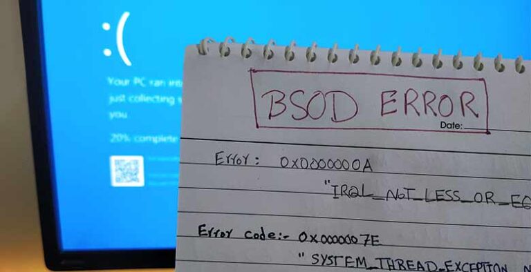 How to Fix Blue Screen of Death Error on Windows PC